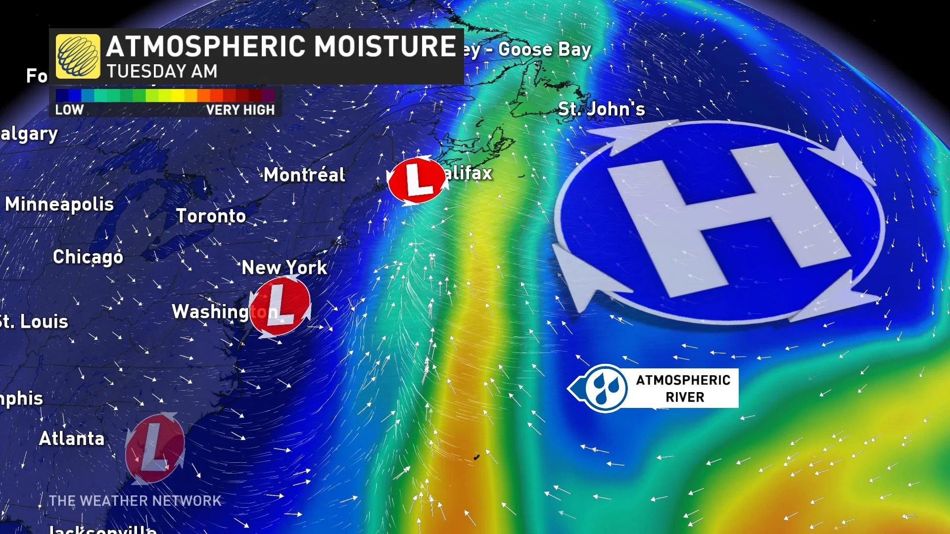 East Coast bracing for moisture-laden, boisterous storm amid warm-air ...