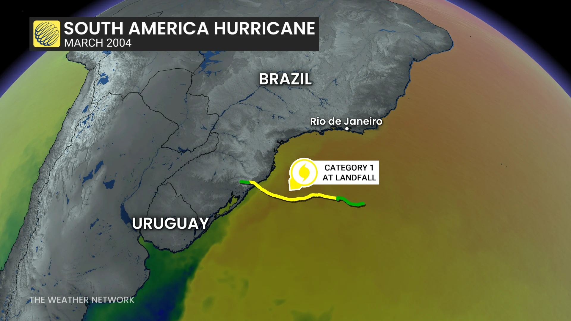 One hurricane ever? Why the South Atlantic is a dead zone for ...