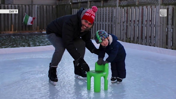Want to build a backyard rink? Here's a look at the process - The ...