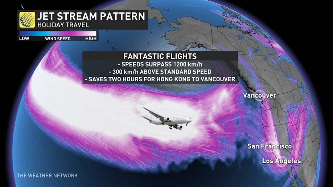 Pros and cons of an impressive Pacific jet stream in December - The ...