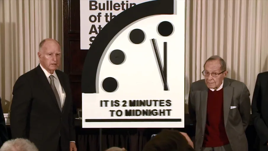 Doomsday Clock remains at 2 minutes to midnight - The Weather Network
