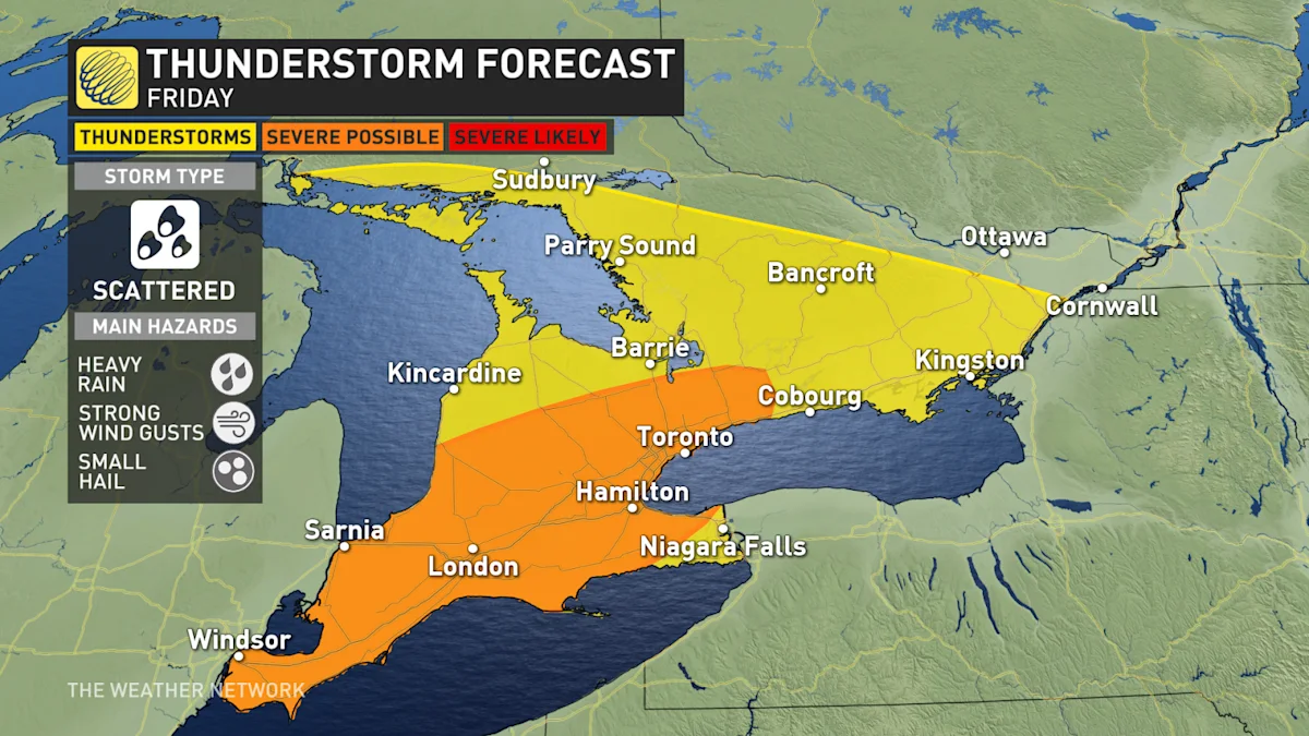 Severe storms kick off first day of summer in southern Ontario - The ...