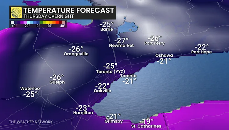 Toronto could see coldest temperatures in a decade Thursday night - The ...