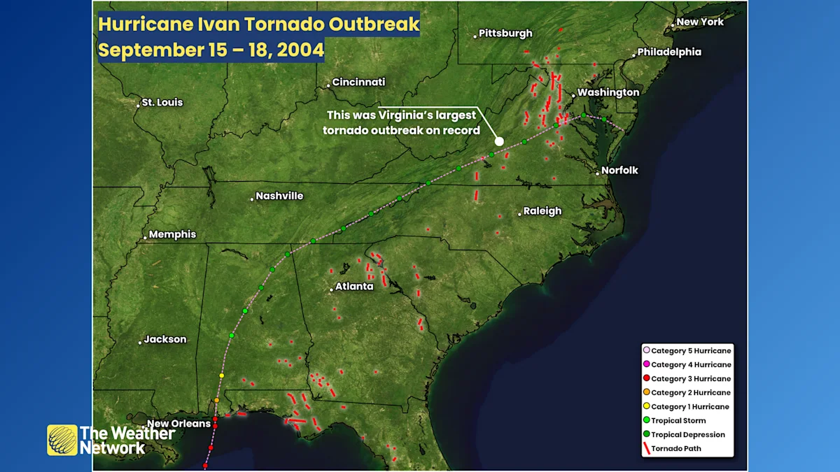 Tropical tornadoes are a hidden danger in landfalling storms - The ...