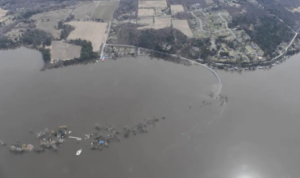 A bird's-eye view of the Ottawa River's destructive flooding - The ...