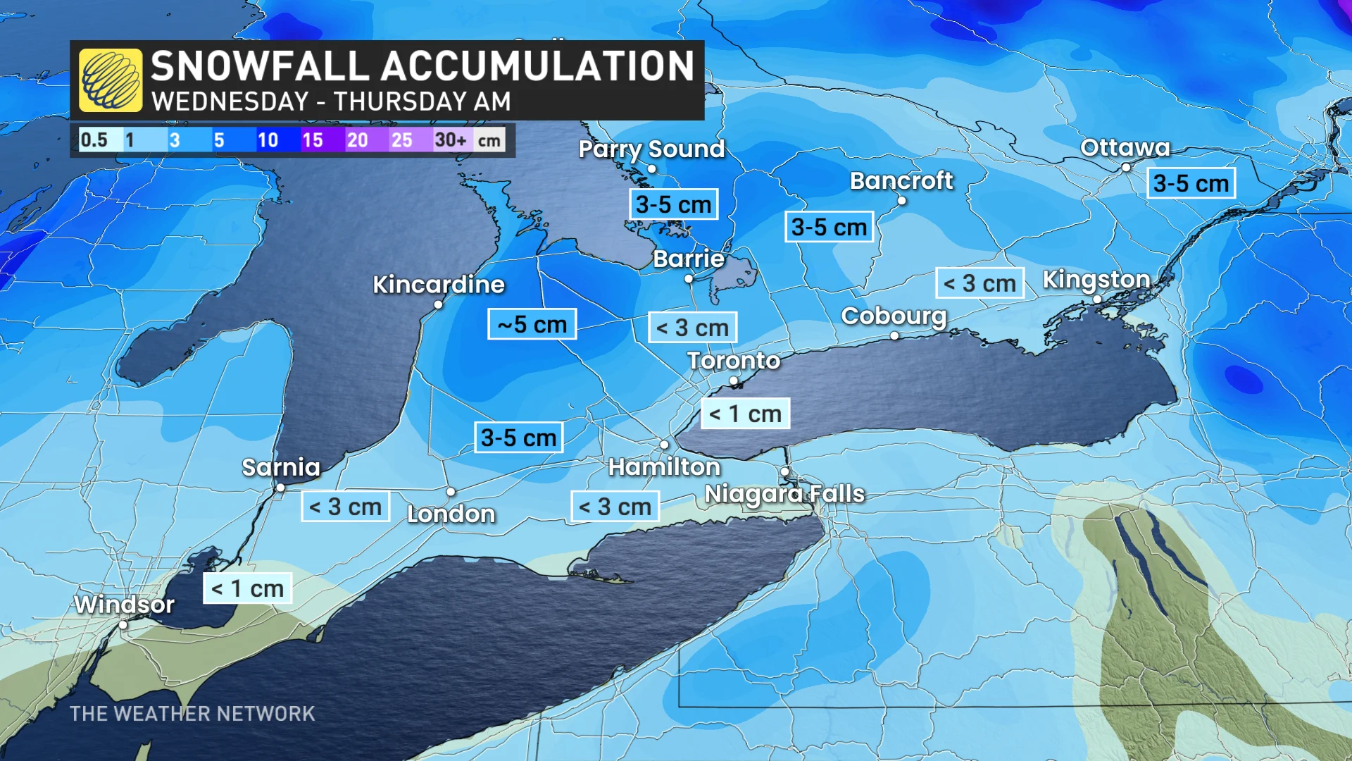 December weather returns to Ontario with cold air, new bout of snowfall ...