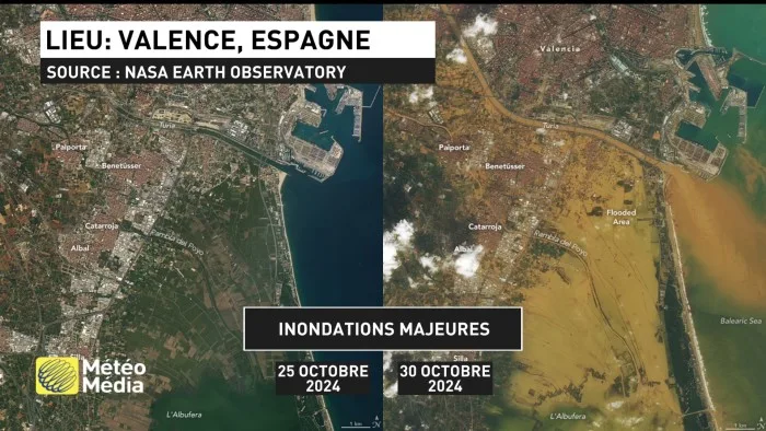 Catastrophe en Espagne : 200 morts, un an de pluie en huit heures ...