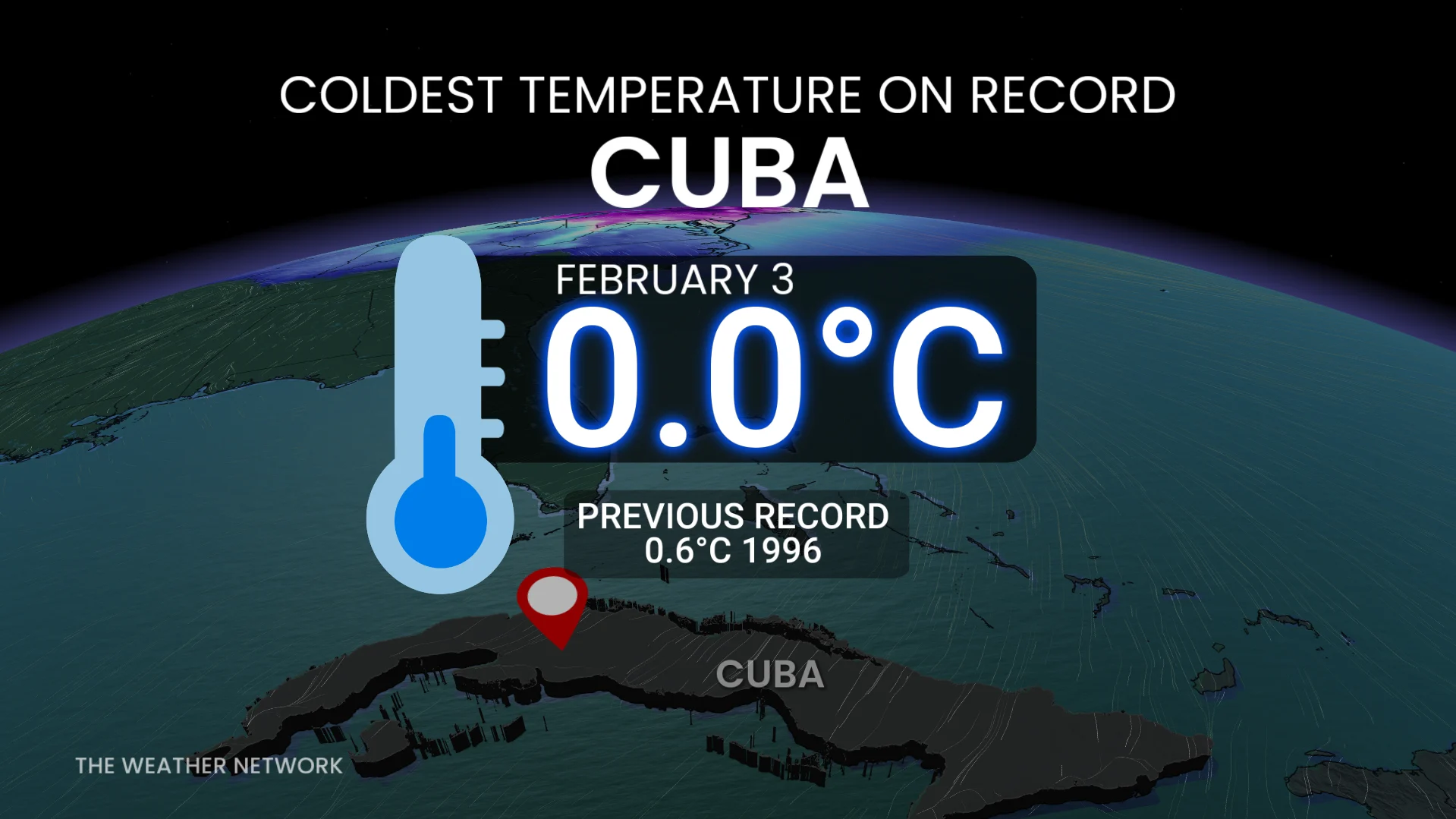 Bermuda, Cuba both witness lowest temperatures ever recorded - The ...