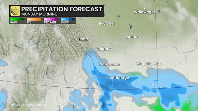 Summer-like temperatures will give way to more snow in southern Alberta ...