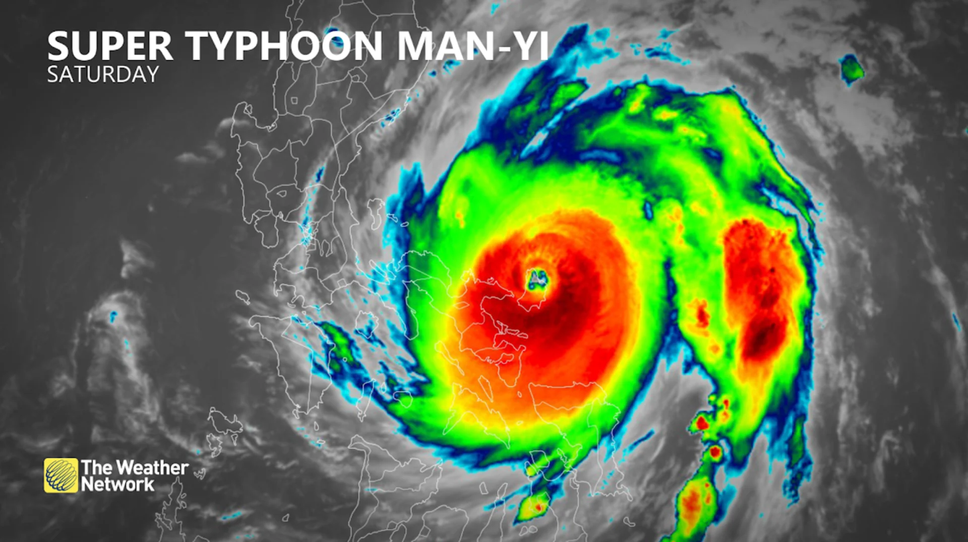 Super Typhoon Man-Yi barrelling towards the Philippines - The Weather ...