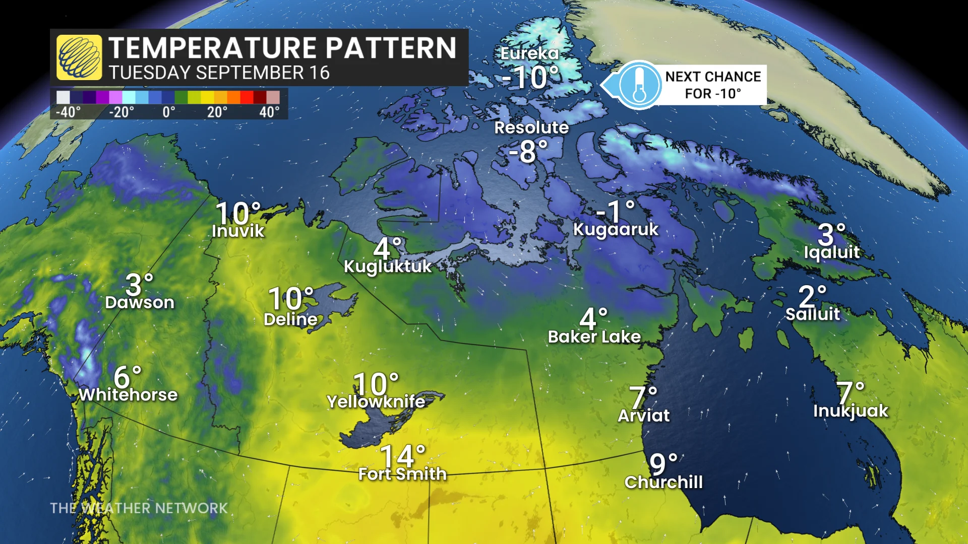 Bundle up: Canada records first -10°C temperature of the season - The ...
