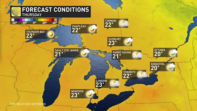 Rain, cooler air return to Ontario and Quebec after impressive dry ...