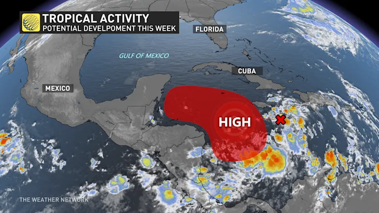 Next tropical storm is brewing in the Caribbean with high-impact ...