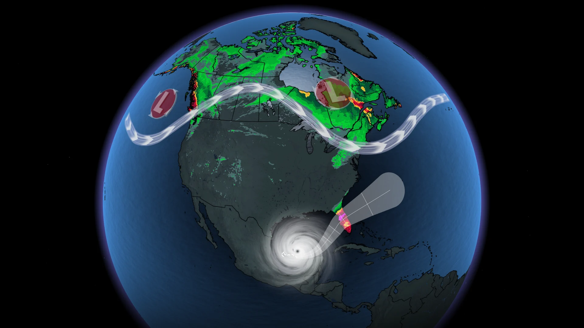 How Milton made a name for itself as a major hurricane in 49 hours ...