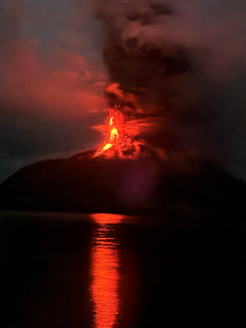 Indonesia's Ruang volcano erupts, more than 12,000 people evacuated ...