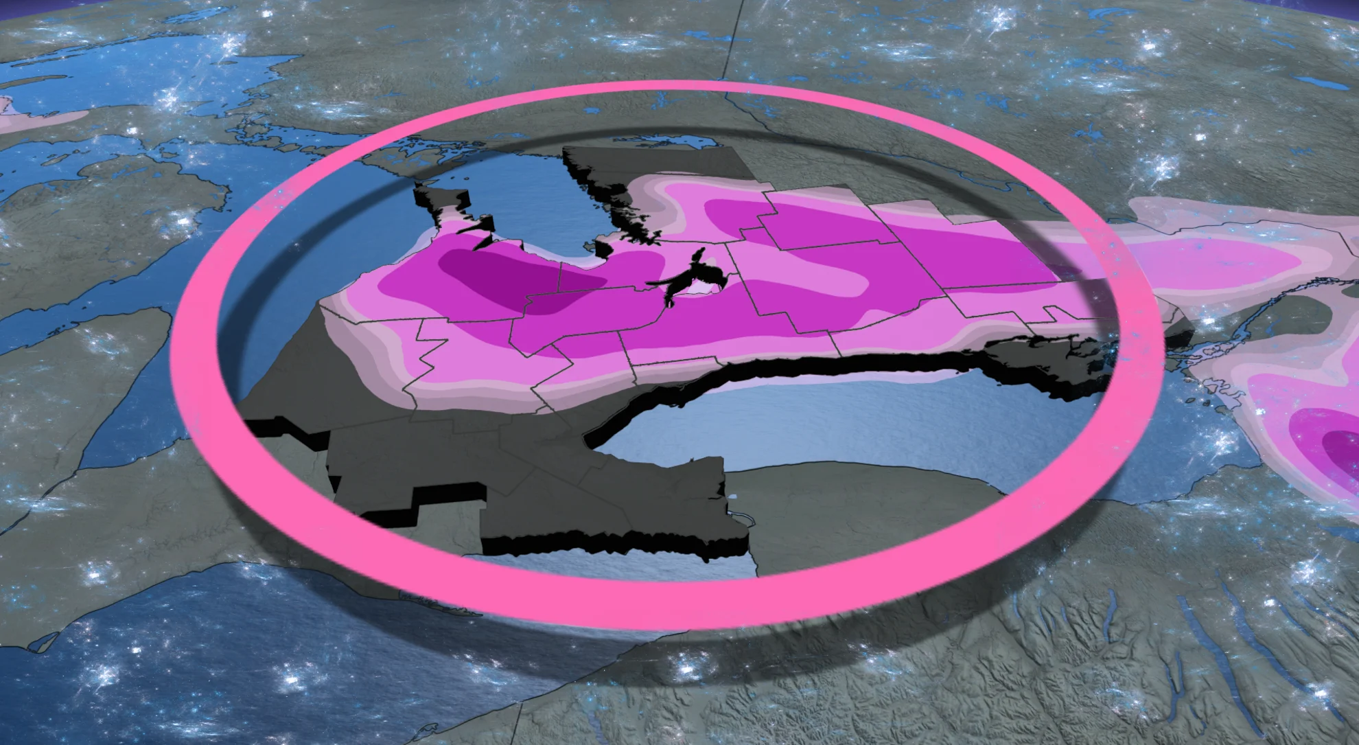 Warnings issued for ice and snow, risk of dangerous travel in Ontario ...