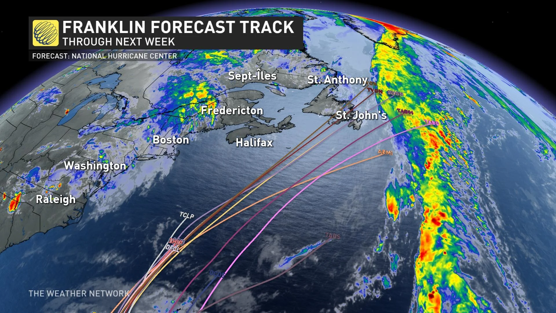 Franklin gathers steam as uncertainty looms over Canadian impacts - The ...