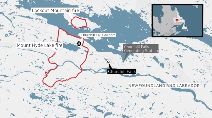 With help from favourable weather, Labrador fire drops to Level 1 fire ...