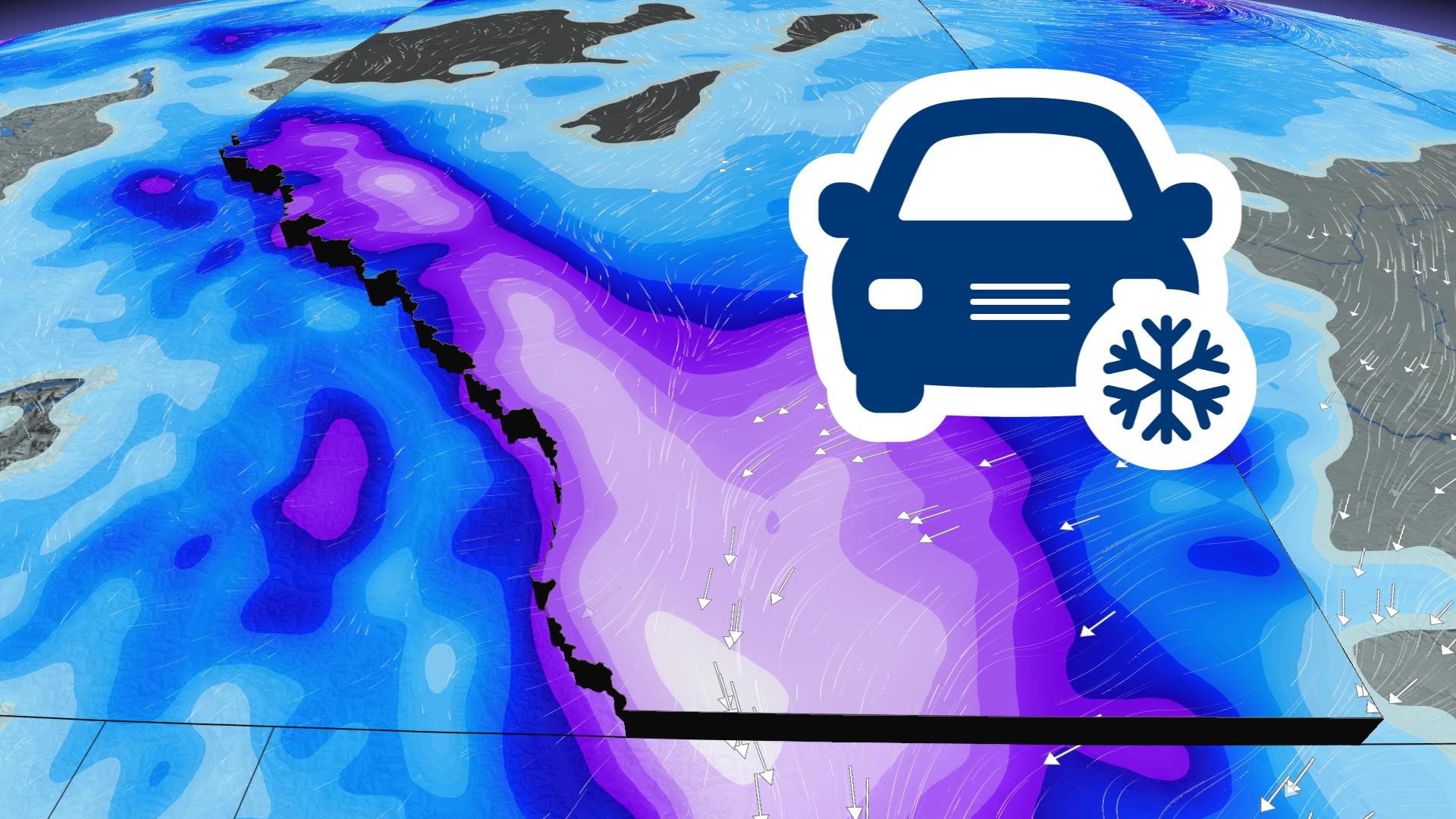 Expect slick travel in Alberta as more rounds of snow arrive - The ...