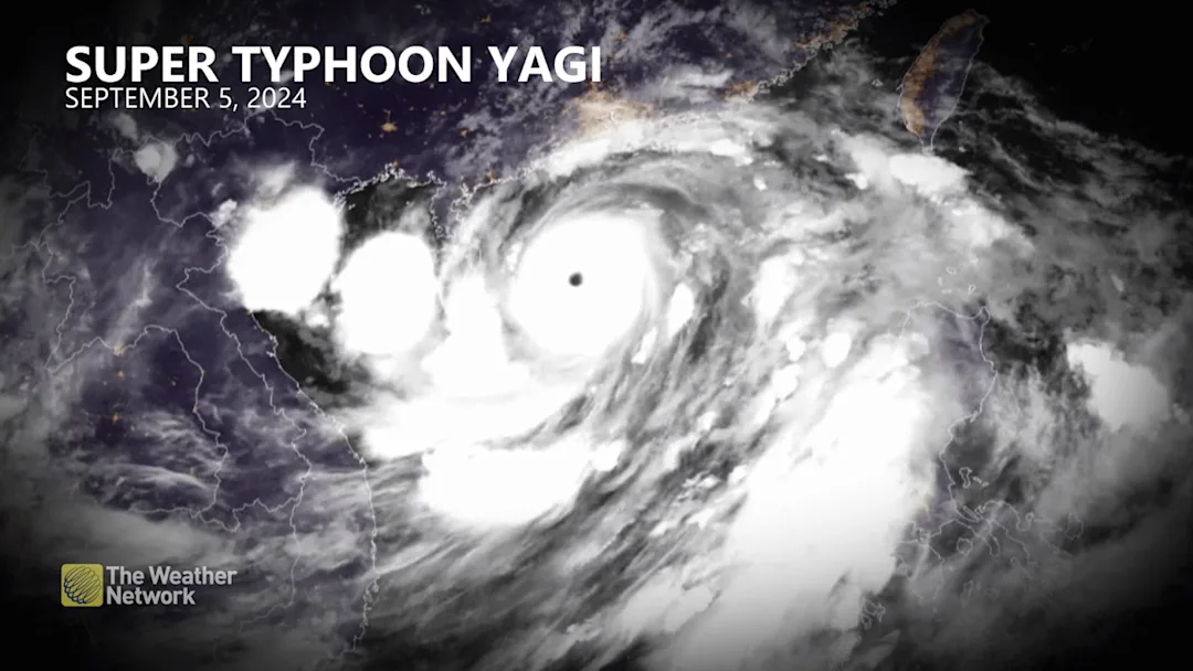 A super typhoon may soon boost midsummer-like warmth in Canada - The ...