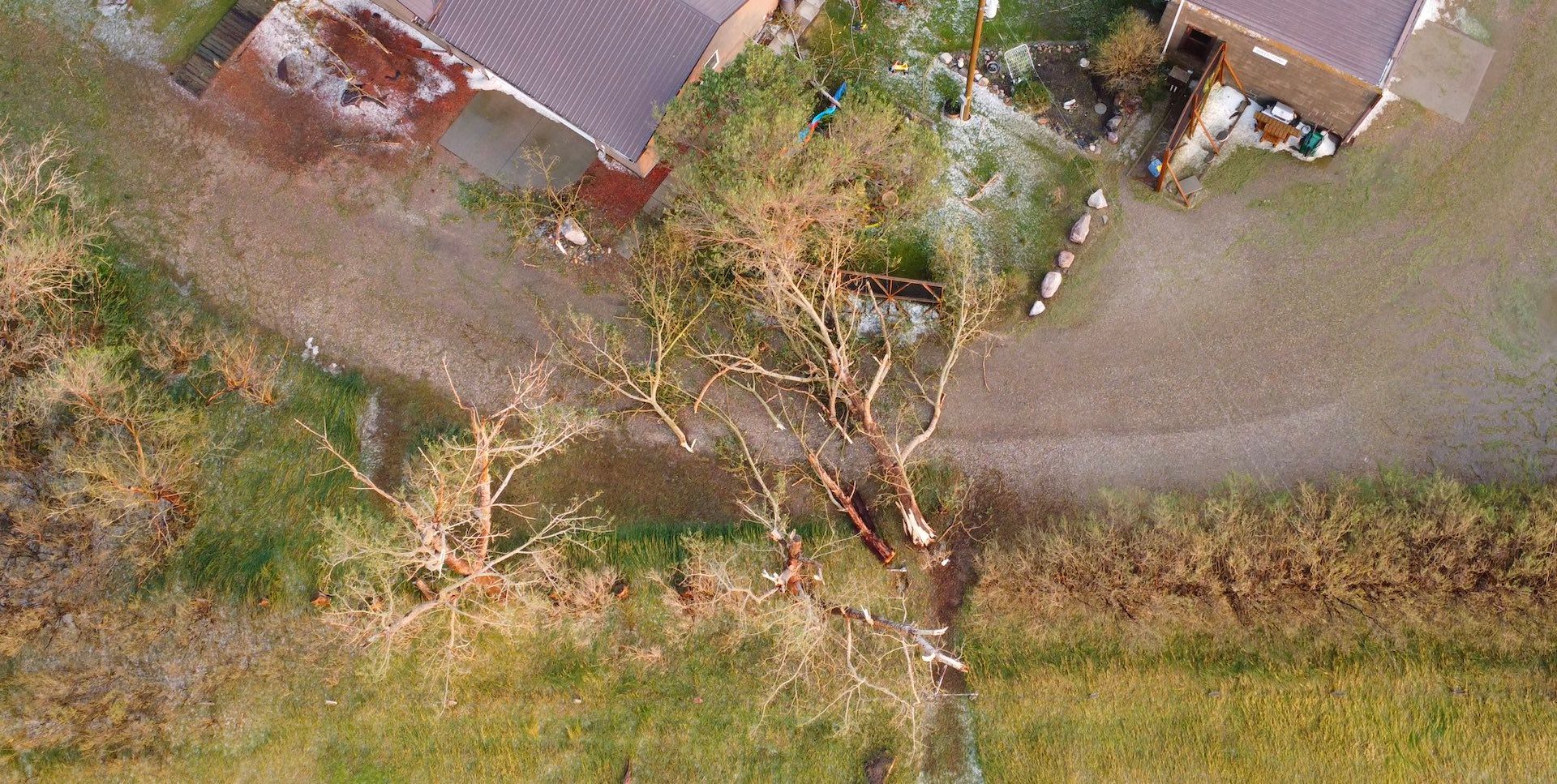 Damage surfaces in Alberta after severe storms bring hail, winds - The ...