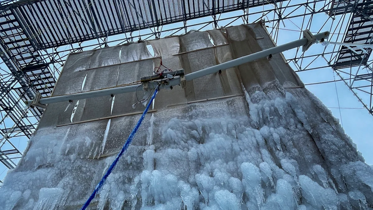 Cold snap good news for huge ice wall being built in Edmonton - The ...