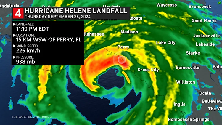 How Hurricane Helene produced 700+ mm of rain in three days - The ...
