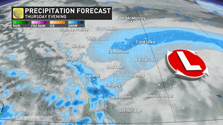 Warnings issued for 10-20 cm of snow over central Alberta, Edmonton ...