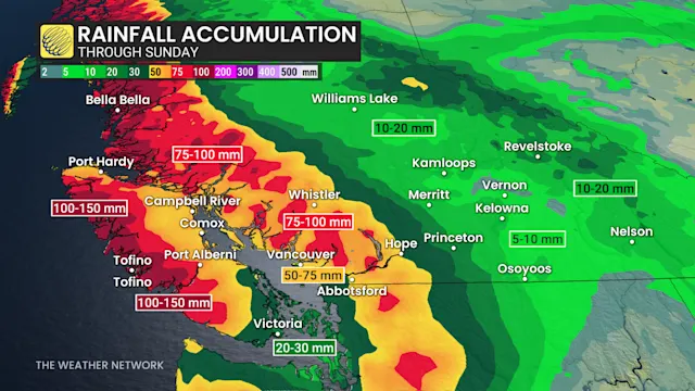 Bad news for Halloween in B.C. as more rain, winds arrive - The Weather ...