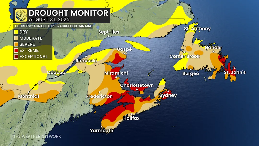 Atlantic Canada sees heaviest rain in months, followed by a significant ...