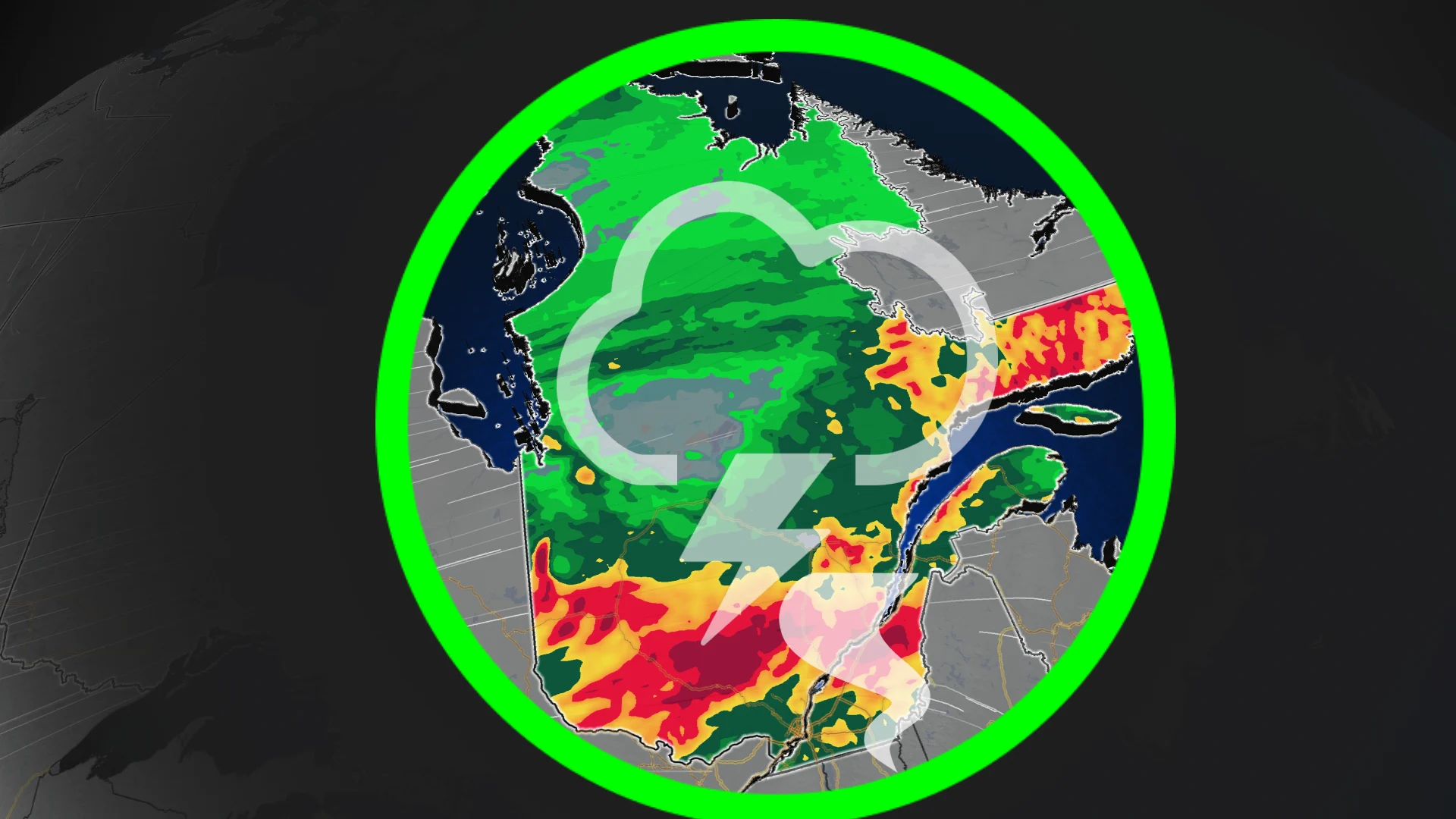 Large hail and tornado risk: Severe storms target Quebec, flood threat ...