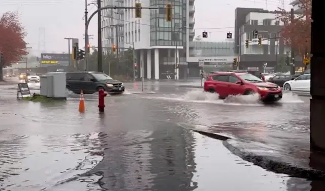 PHOTOS: Potent atmospheric river brings widespread flooding to B.C ...