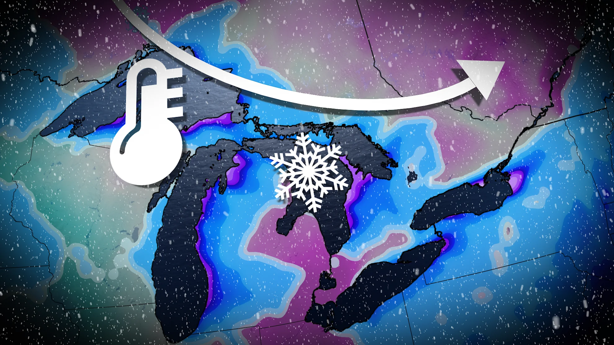 Frigid outbreak kicks off potent snow squalls in Ontario, risk of 30 ...