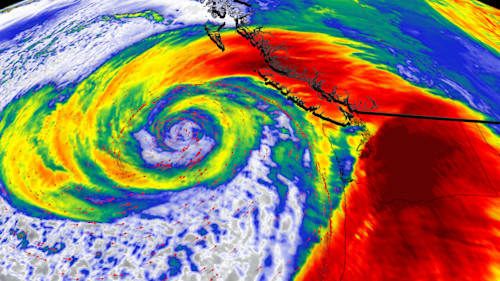 Bomb cyclone brings heavy rain and strong winds to British Columbia ...