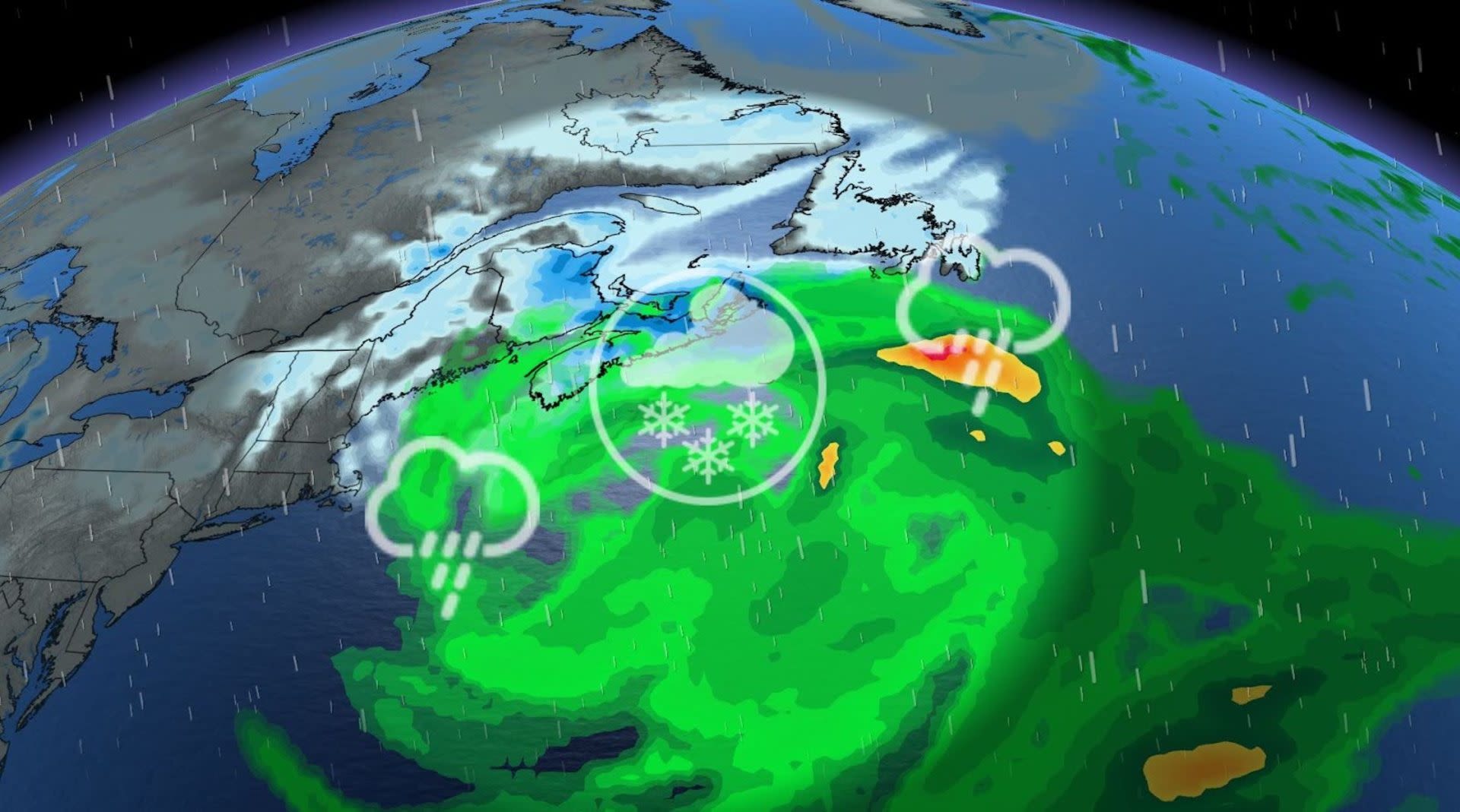 Budding East Coast nor’easter threatens a wintry start to April - The ...