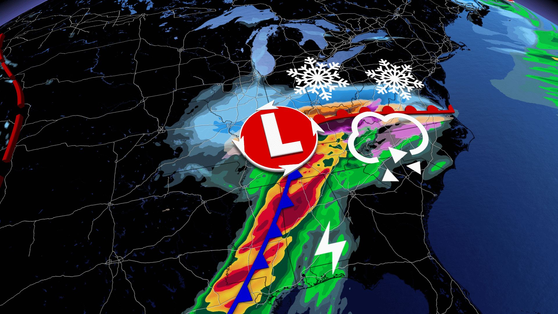 Wicked U.S. blizzard strands drivers and cancels flights - The Weather ...