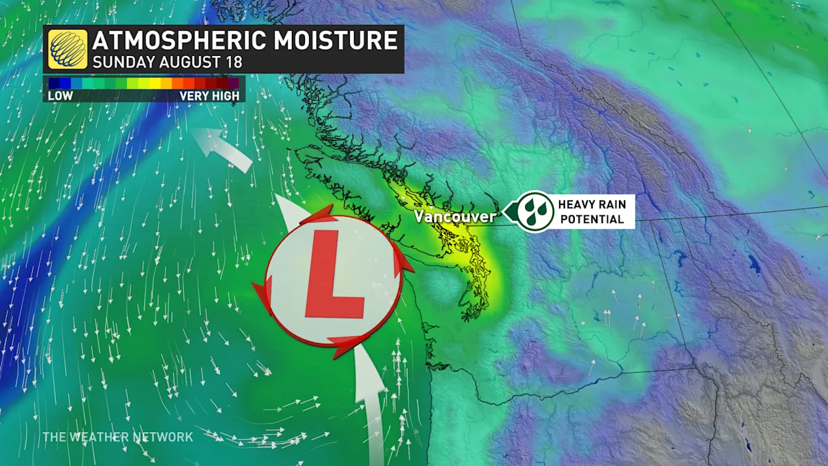 Rainy relief to fall over B.C.'s South Coast through the weekend - The ...