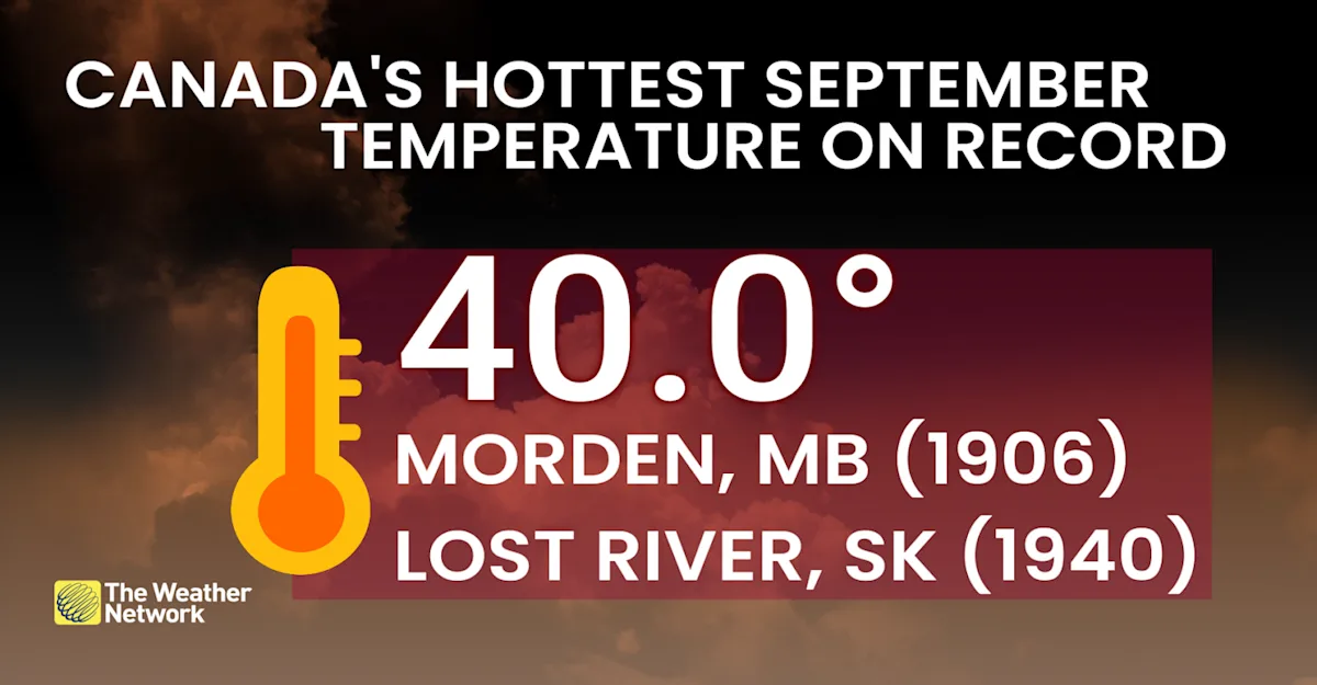 Heat wave may threaten Canada’s all-time September heat record - The ...