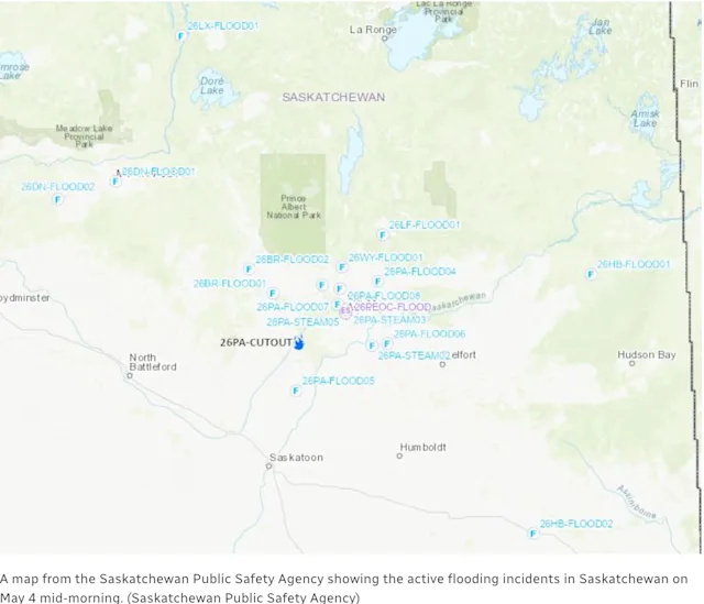 Dozens of Sask. communities grapple with torrent of spring flooding ...