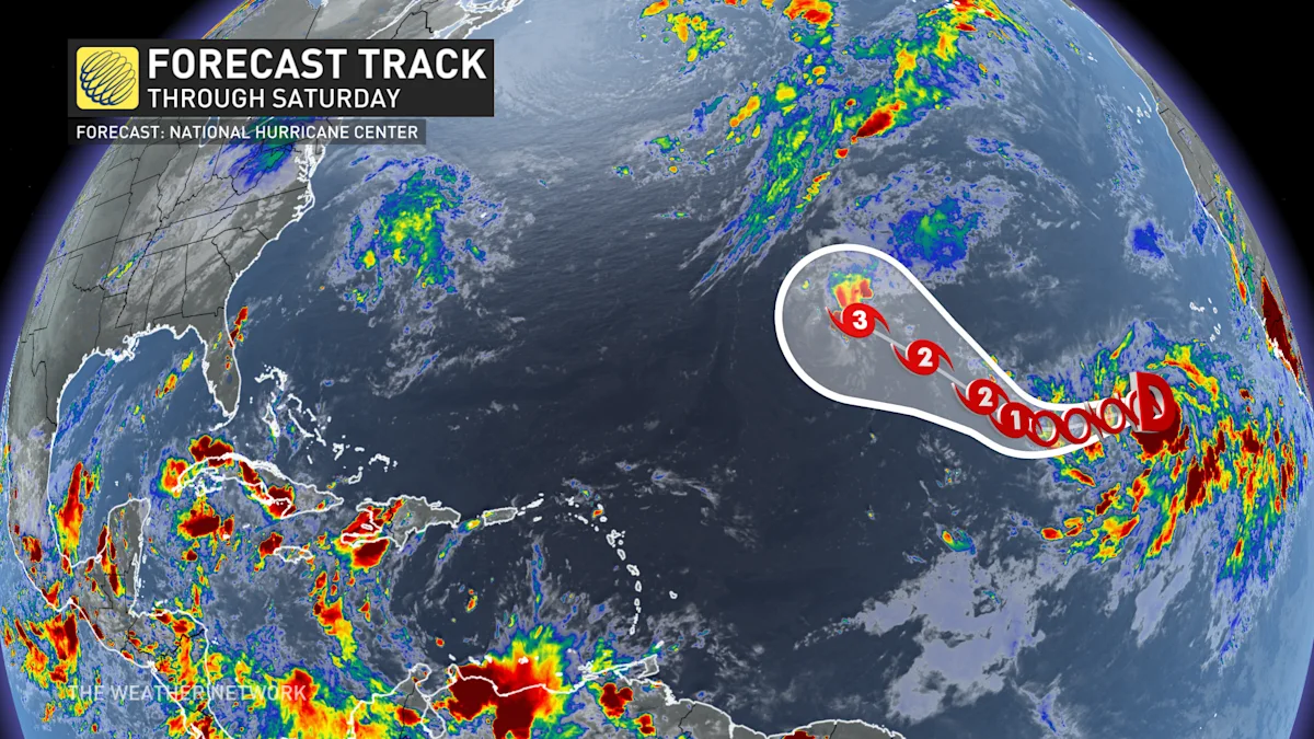 An unusual October hurricane is growing in the Atlantic - The Weather ...