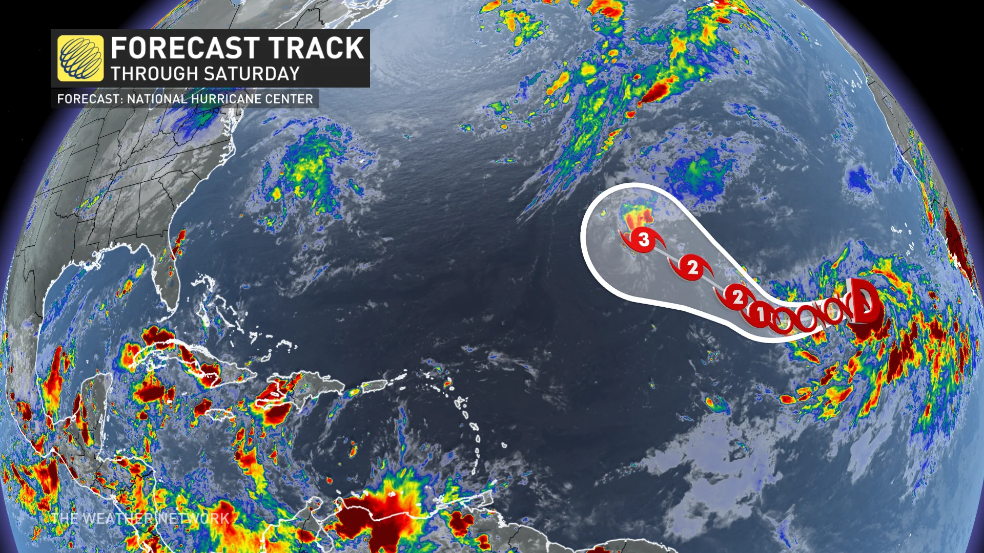 An unusual October hurricane is growing in the Atlantic - The Weather ...