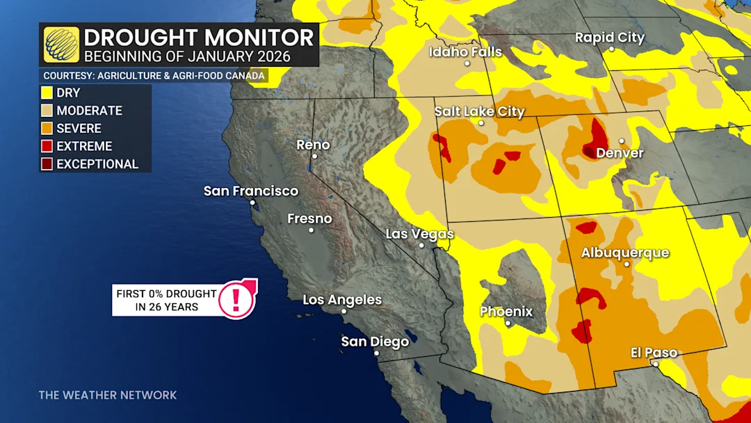 California is drought-free for the first time in 25 years - The Weather ...