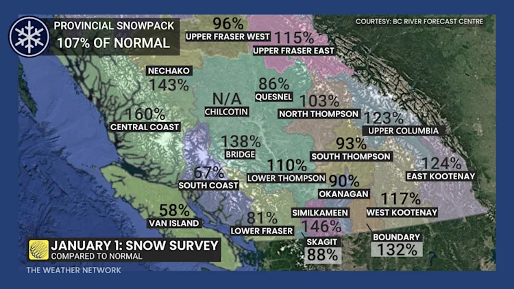 B.C.’s bizarre winter and stubborn snow drought explained - The Weather ...