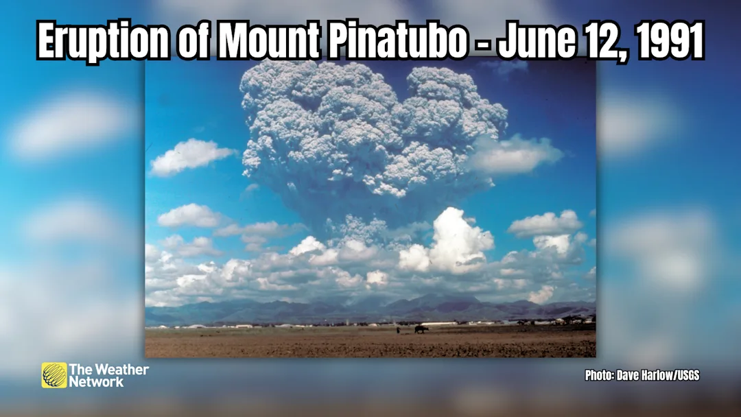 Mount Pinatubo’s cataclysmic eruption happened during a typhoon - The ...