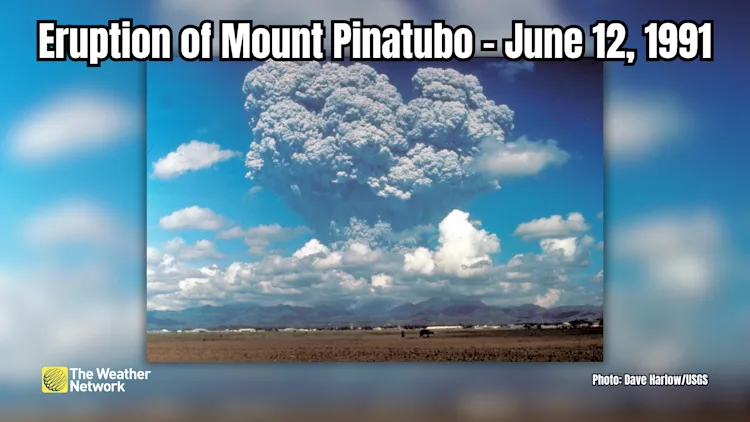 Mount Pinatubo’s cataclysmic eruption happened during a typhoon - The ...