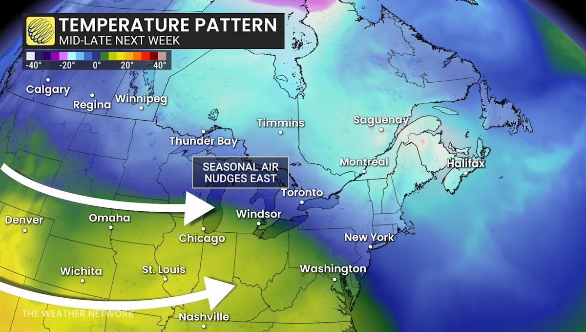 More snow and frigid air hits Ontario to end this week - The Weather ...