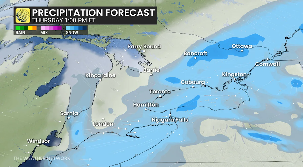 Heavy snowfall brings widespread closures to Ontario, Quebec - The ...