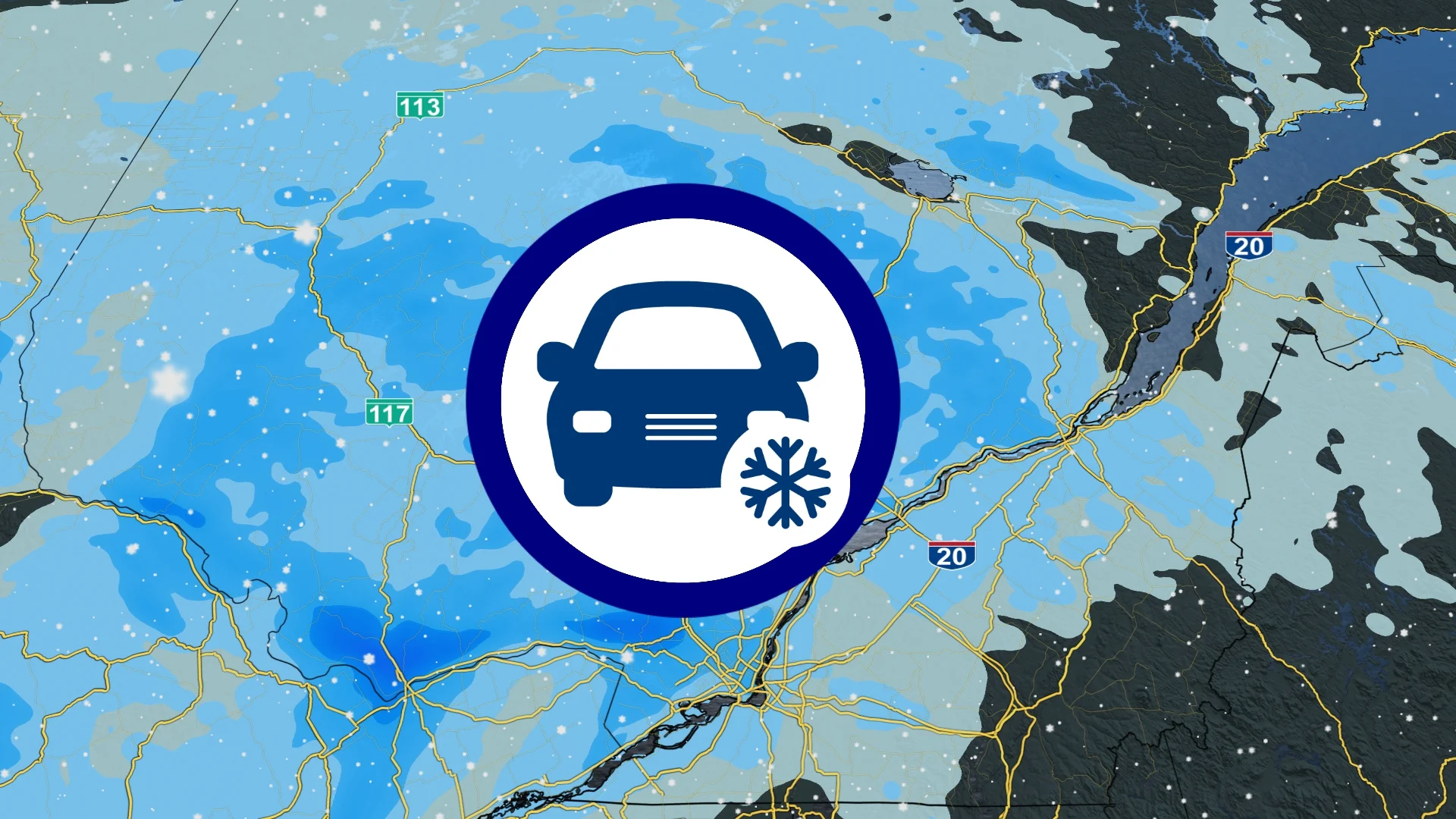 Routes enneigées au Québec : ça se poursuit jeudi - MétéoMédia