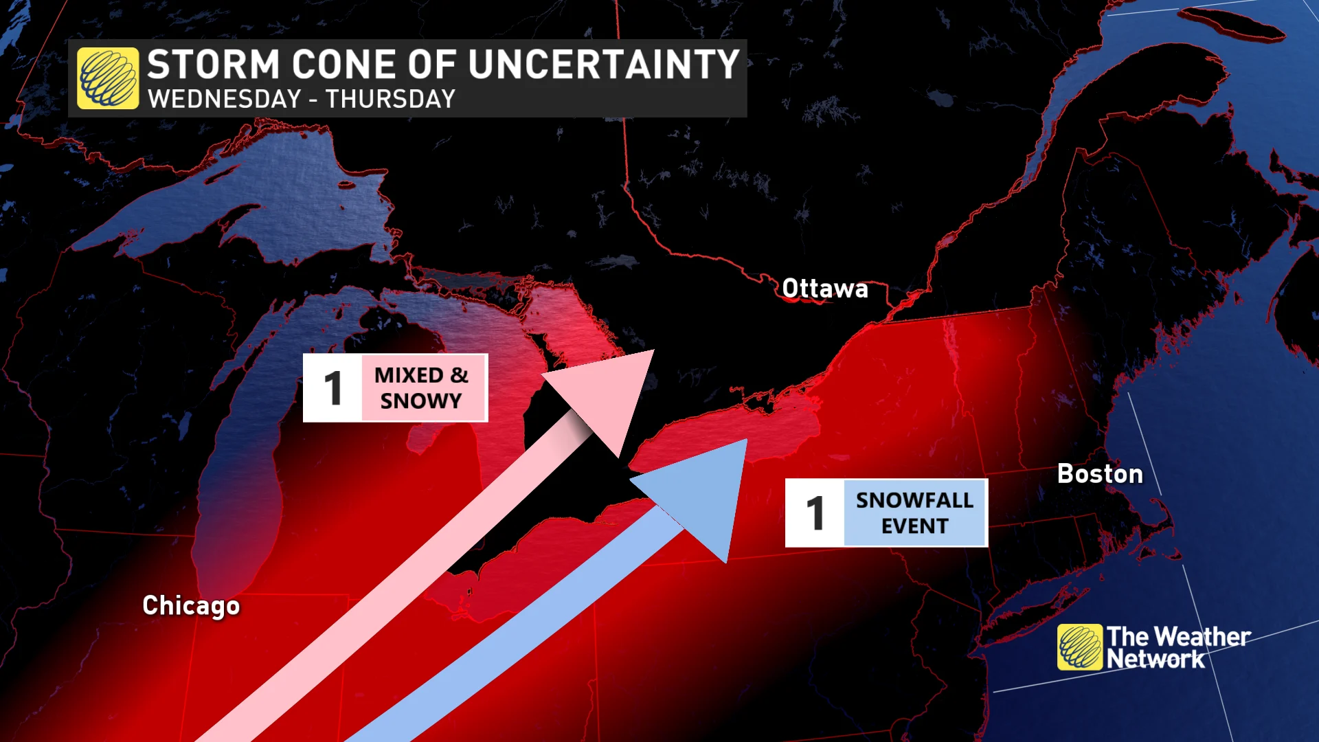 Major snowfall threat with next Ontario winter storm (with another on ...