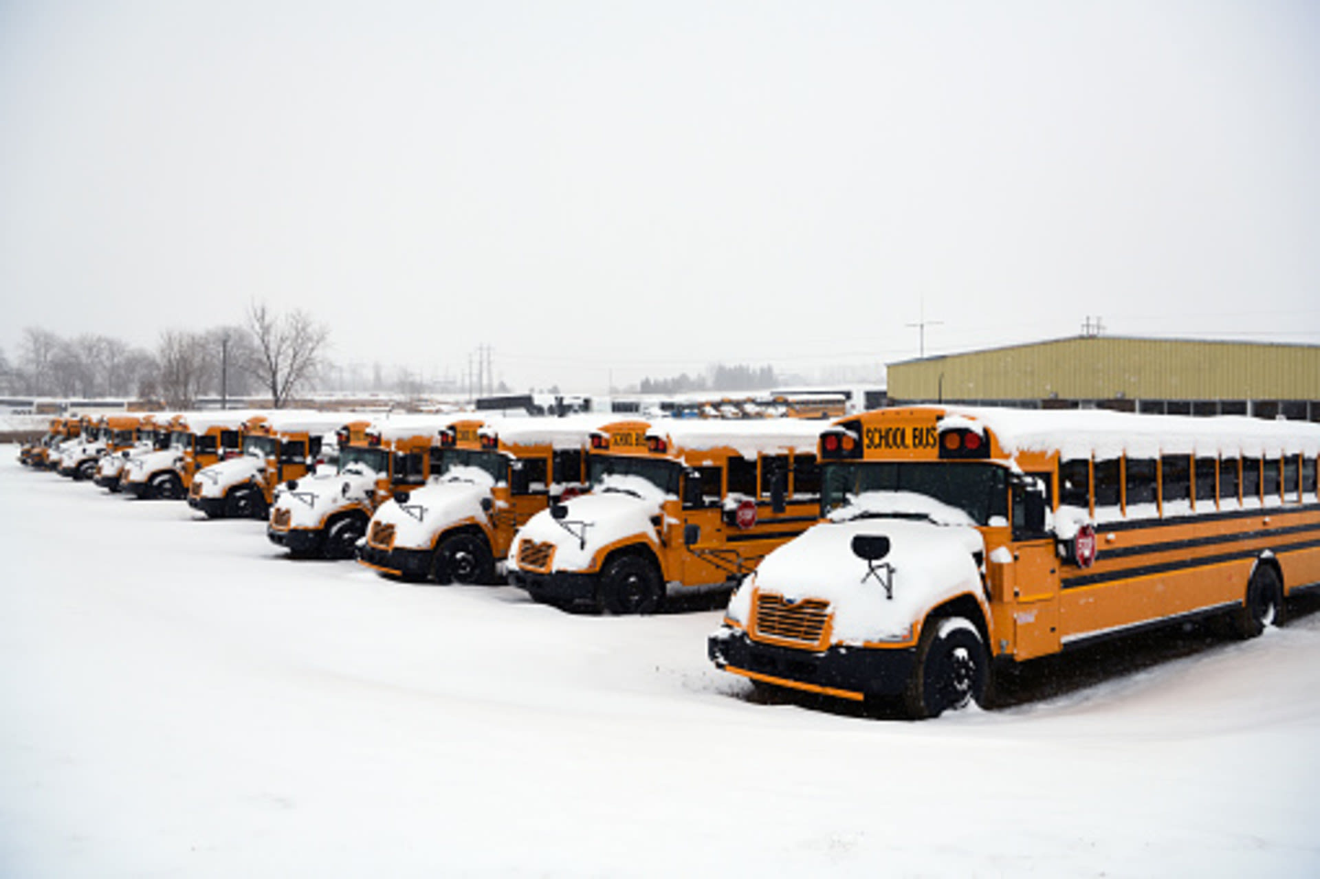 Freezing rain, snowfall warnings cancel school buses east of Thunder ...